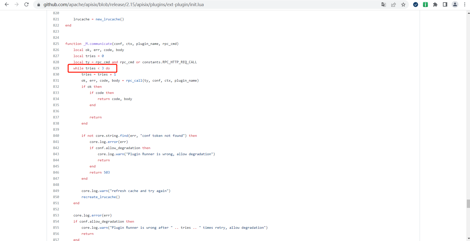 Bug 使用apisix的ext Plugin Post Resp插件配合apisix Java Plugin Runner0 3 0支持过滤上游响应标头时，上游返回状态码为204时