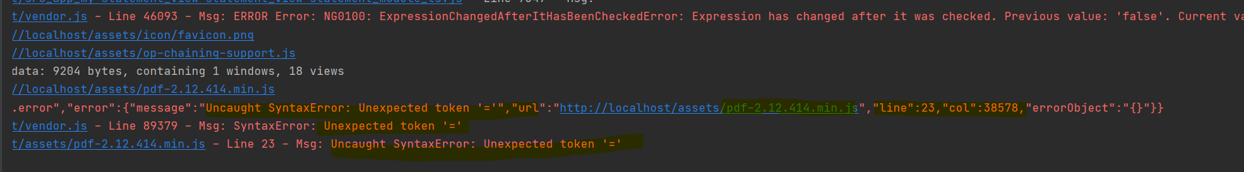 iOS Ionic App: All PDF Files not showing (SintaxError: Unexpected Token '.') · Issue #657 ...