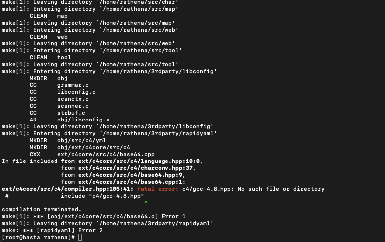 Compilation Error Using Latest Rathena On Centos 7 · Issue 7527