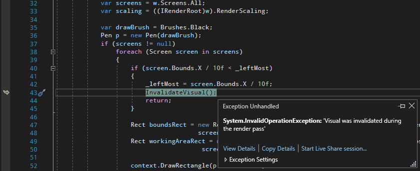 Control Catalog Screen Page Crash on Windows · Issue #9064 · AvaloniaUI/Avalonia · GitHub
