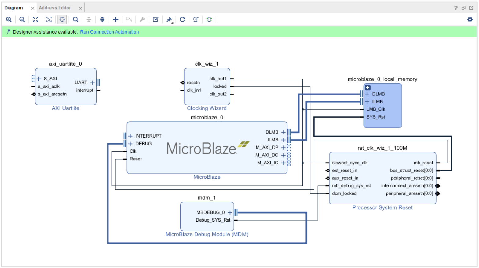 GitHub - JD-14/NEXYS4_DDR_Simple_MicroBlaze: This repo is a small tutorial on implementing the ...