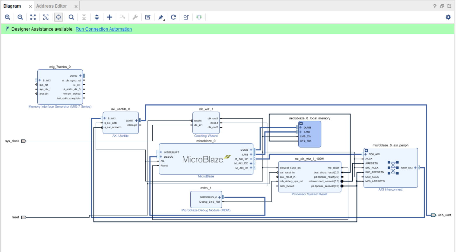 GitHub - JD-14/NEXYS4_DDR_Simple_MicroBlaze: This repo is a small tutorial on implementing the ...