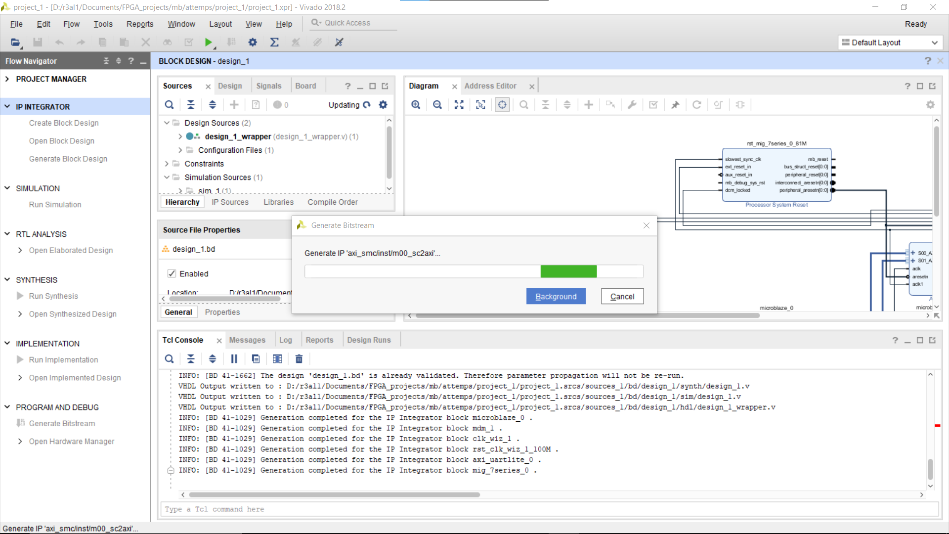GitHub - JD-14/NEXYS4_DDR_Simple_MicroBlaze: This repo is a small tutorial on implementing the ...