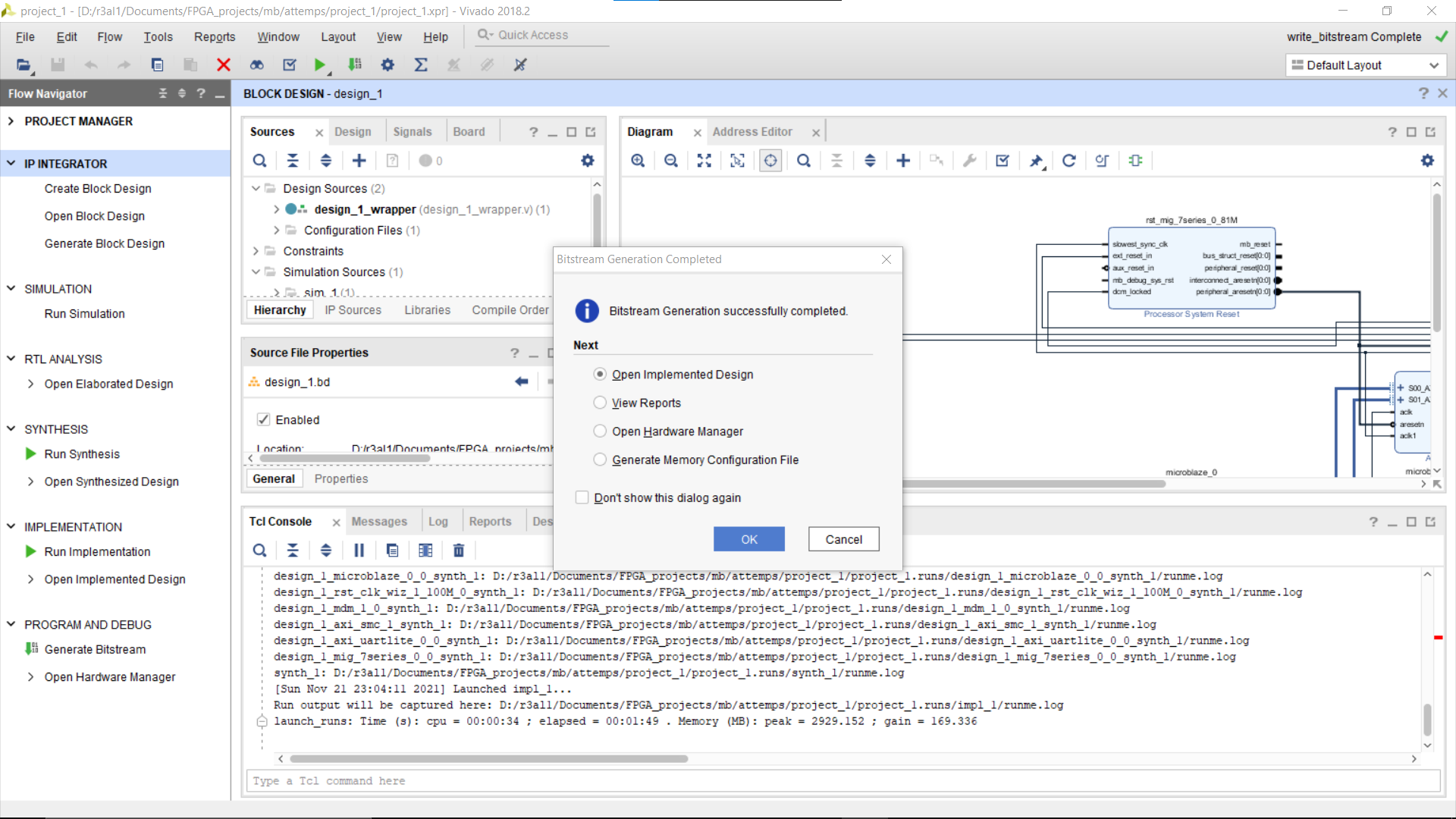 GitHub - JD-14/NEXYS4_DDR_Simple_MicroBlaze: This repo is a small tutorial on implementing the ...