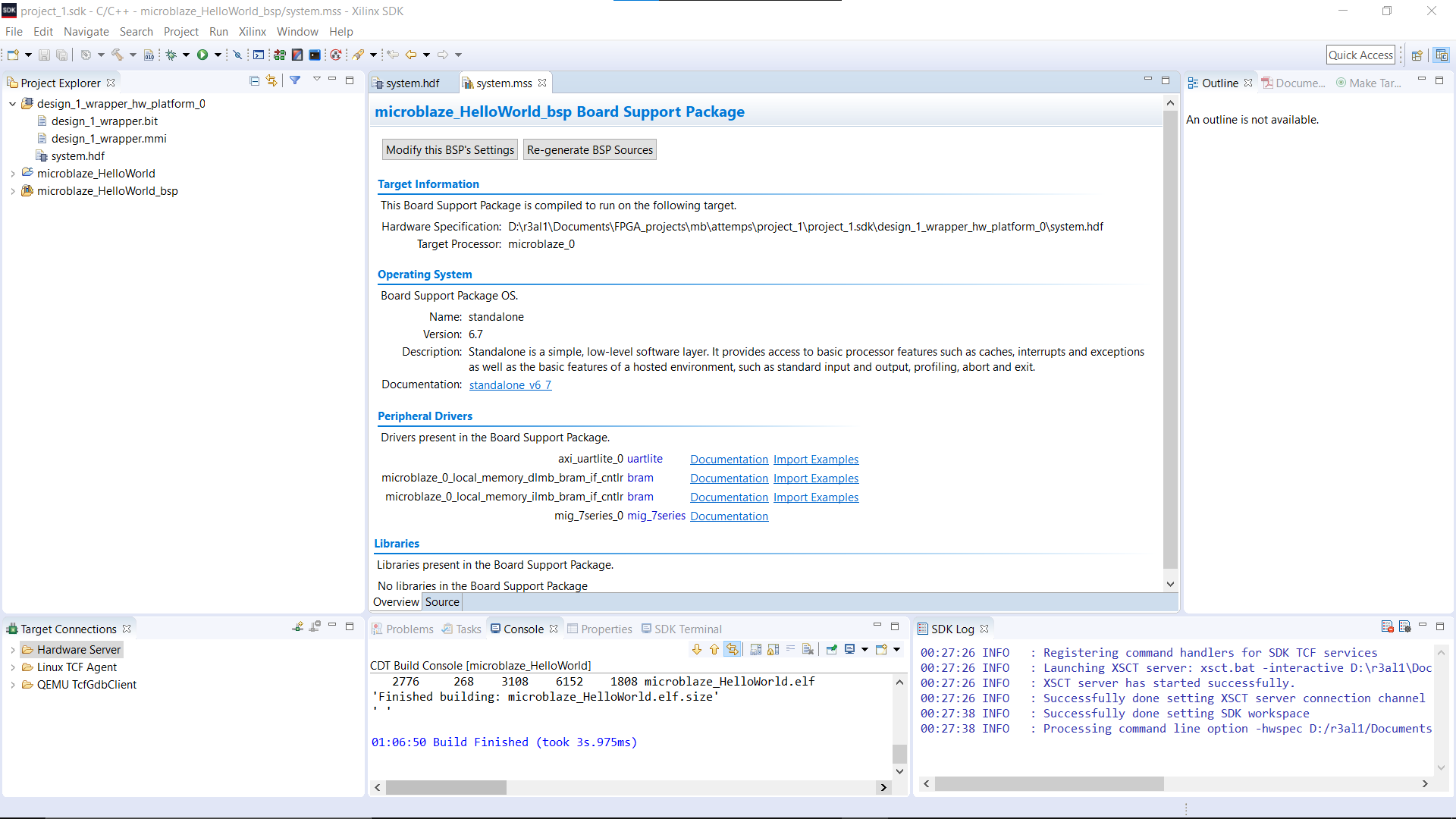GitHub - JD-14/NEXYS4_DDR_Simple_MicroBlaze: This repo is a small tutorial on implementing the ...