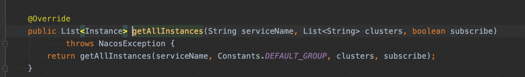 nacos-api 中关于serviceName在不同接口中含义不同的问题 · Issue #10552 · alibaba/nacos · GitHub