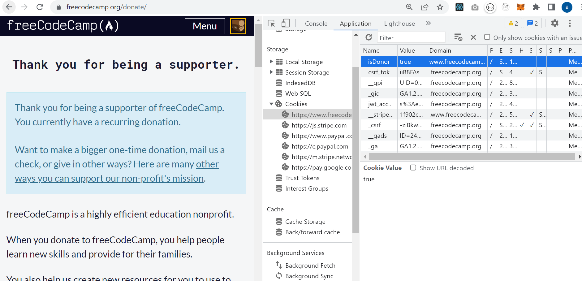 Improved donation message for supporters who have cancelled recurring donations. · Issue #46857 ...