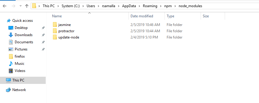 Protractor Webdriver Manager Start Or Update Is Not Recognized · Issue 5157 · Angular