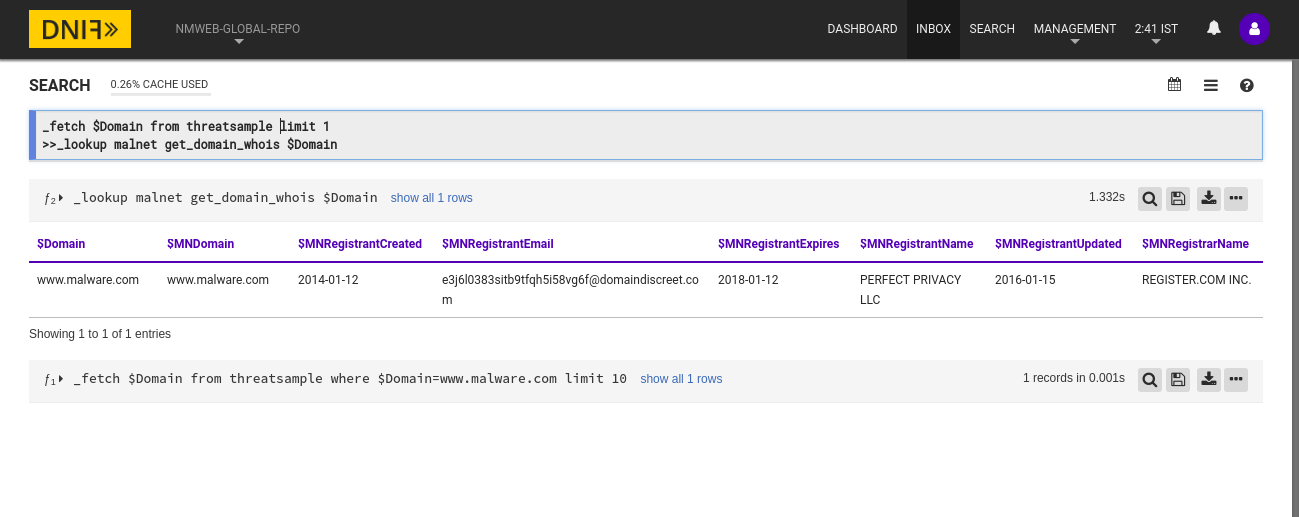 GitHub - dnif-archive/lookup-malnet
