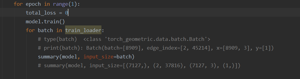 When the input is graph data · Issue #86 · TylerYep/torchinfo · GitHub