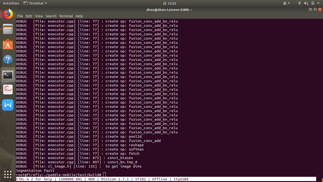 arm-linux开启GPU运行显示 Segmentation fault · Issue #1593 · PaddlePaddle/Paddle-Lite · GitHub