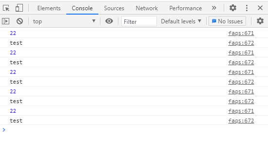 duplicate till 5 more event click when calling a function inside ...