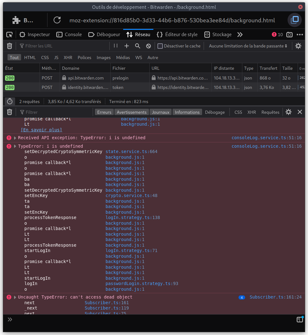 Firefox client : can't access property "keys", i is undefined · Issue #4076 · bitwarden/clients ...