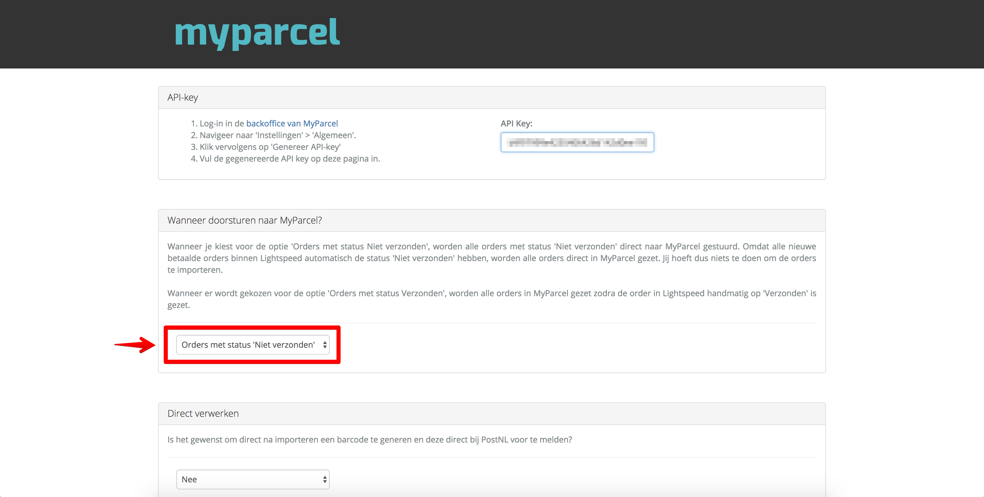 Niet betaalde bestellingen worden doorgestuurd · Issue #2 · myparcelnl/lightspeed · GitHub