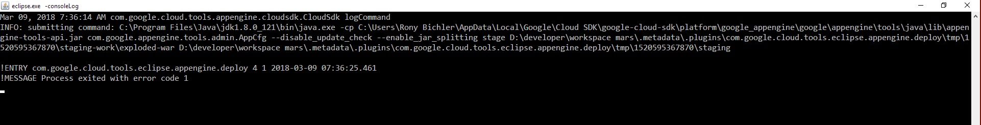 CreateProcess error=206, The filename or extension is too long · Issue #2912 ...