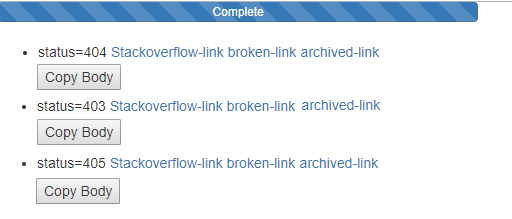 GitHub - csabagabor/Stackoverflow-Deadlink-Finder