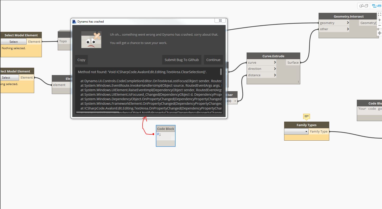 Revit 2016-Dynamo Crash · Issue #8791 · DynamoDS/Dynamo · GitHub