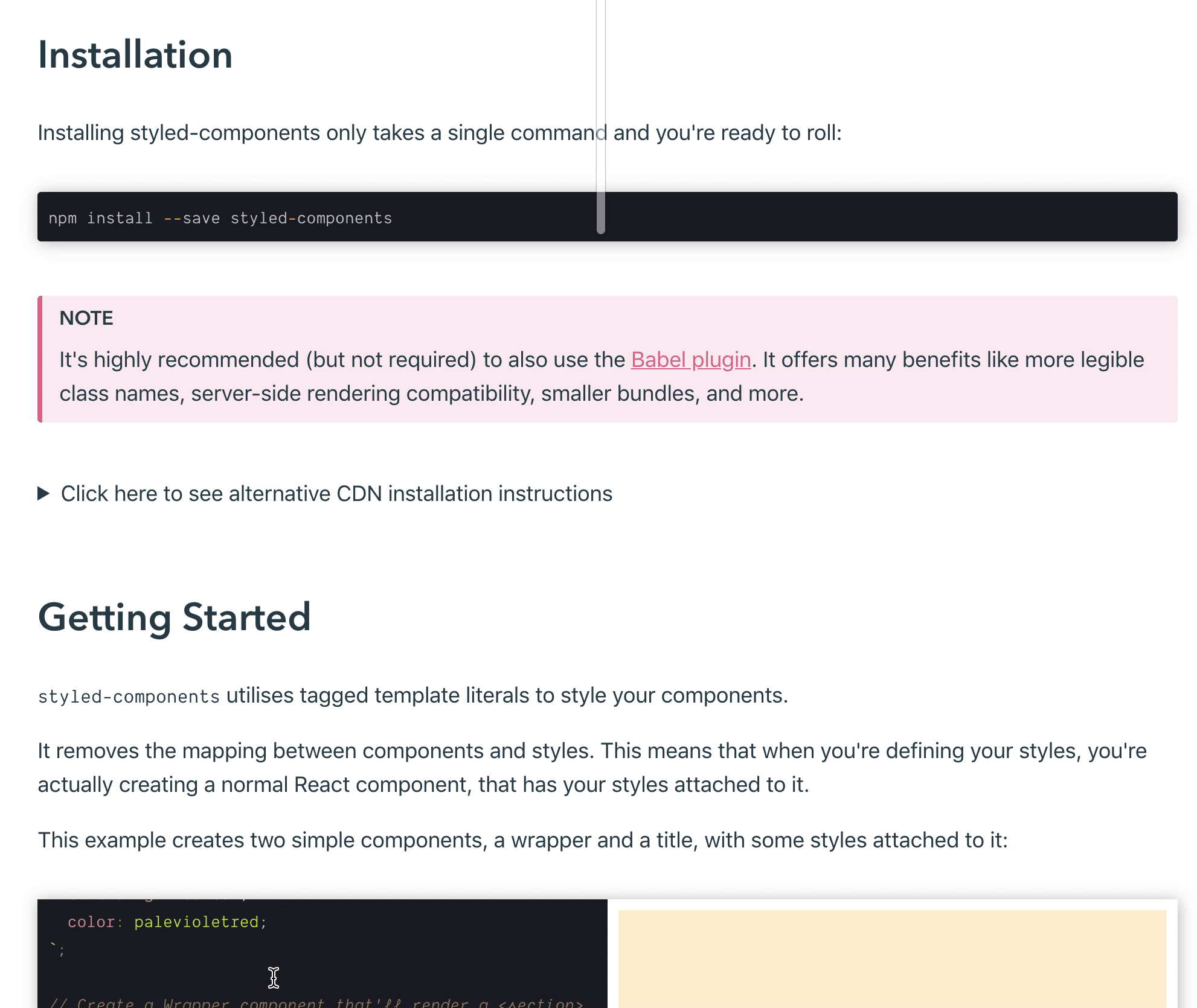 Code editor scroll bar bug on chrome 70 · Issue #395 · styled ...