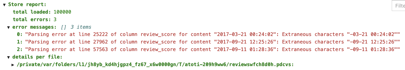 Unclear message in the loading report · Issue #185 · atoti/atoti · GitHub