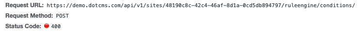 Rules do not display if a condition specifies a request header not on list · Issue #22186 ...