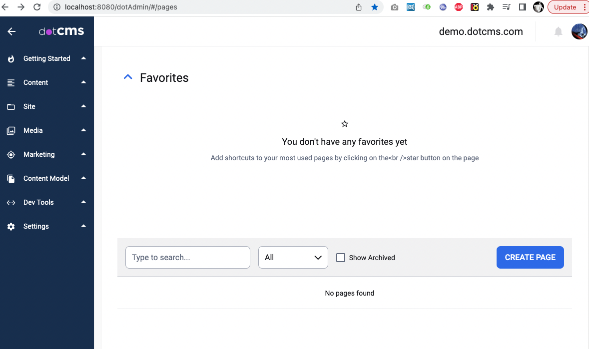 Favorite Pages: Edit page should not crash if favorite page request fails · Issue #24604 ...