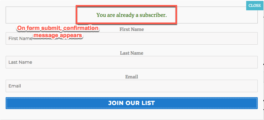 PUM 'Subscription Form' SC form returns 'already subscribed' when adding first DB record · Issue ...
