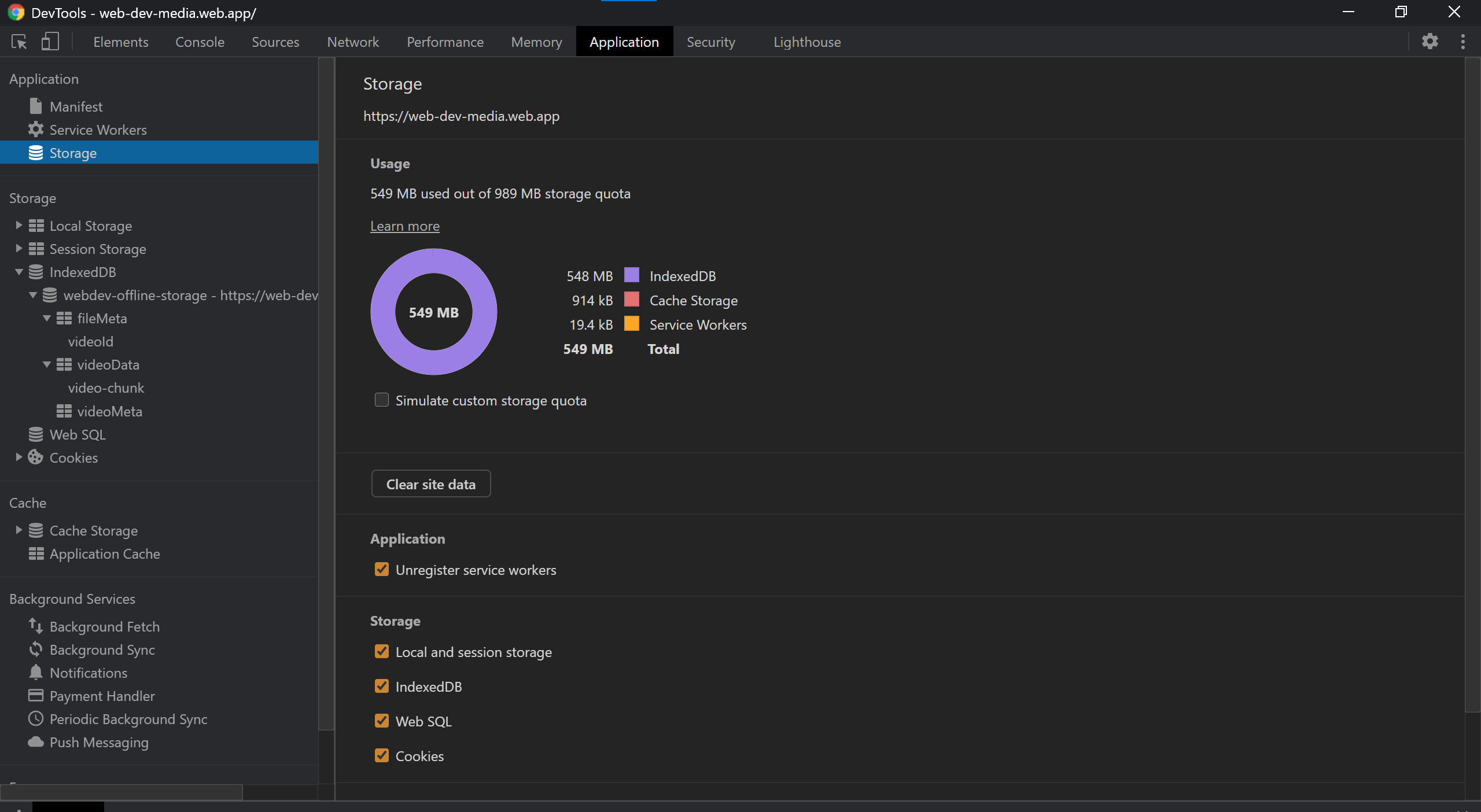 Deleting videos does NOT release storage · Issue #110 · GoogleChrome/kino · GitHub