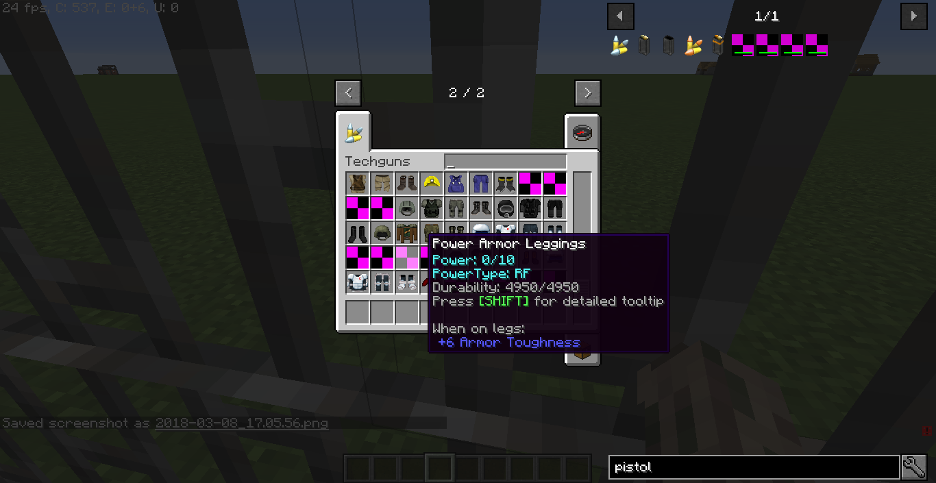 Gun, Power Armor, and Steam Armor Textures Missing · Issue #155 ...