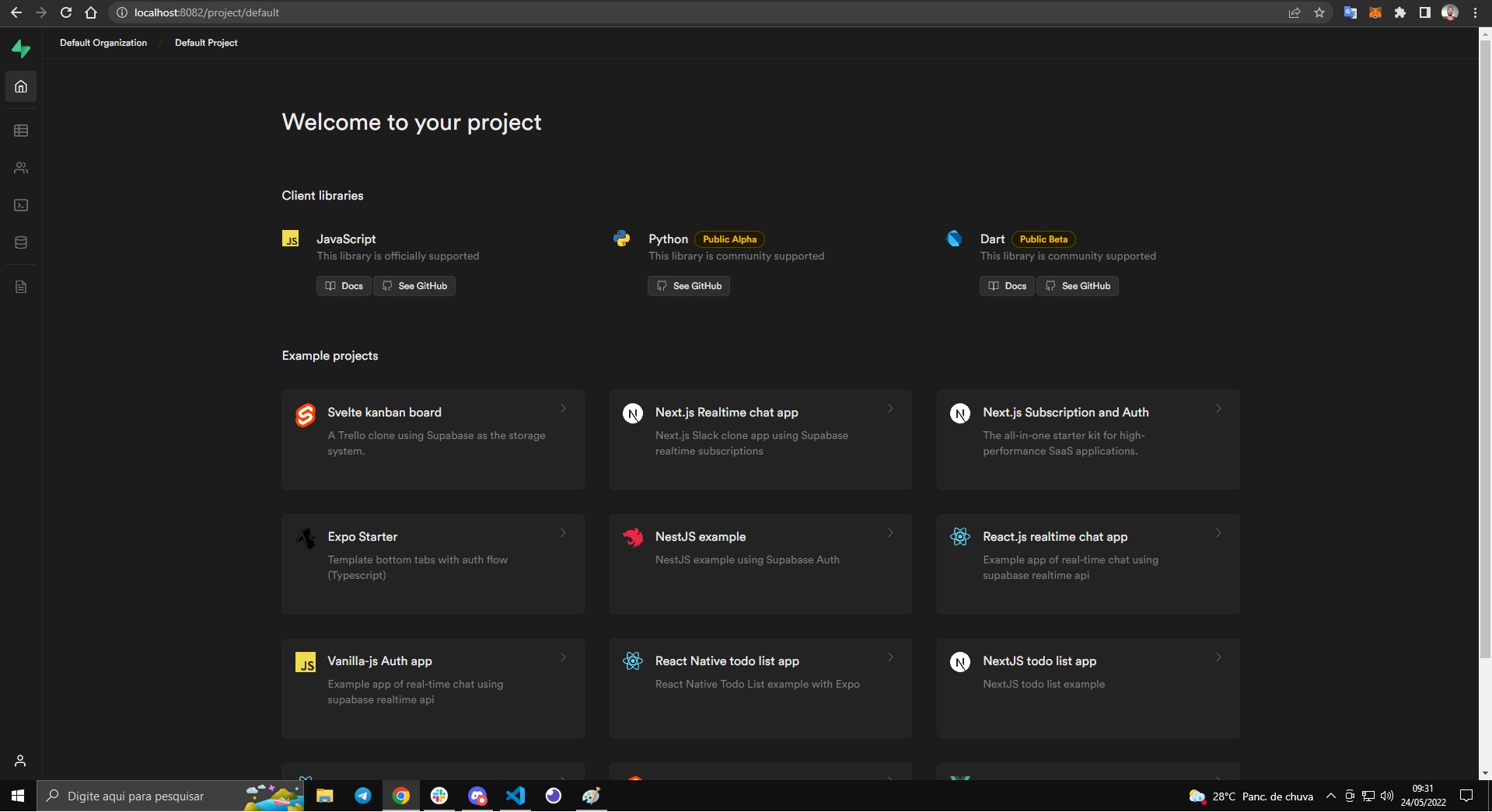 Different functionalities in the sidebar between the online version and in the development ...