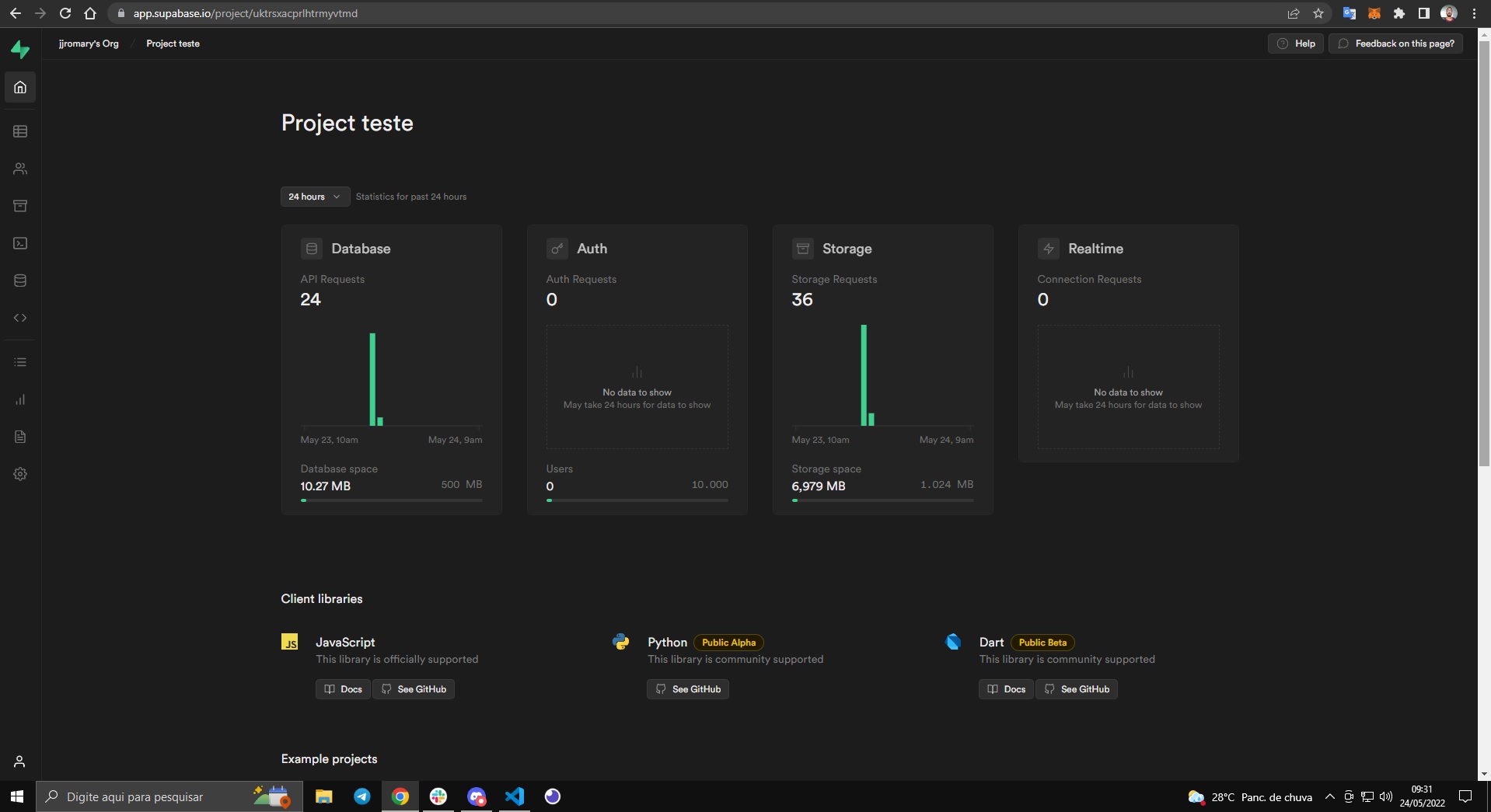 Different functionalities in the sidebar between the online version and in the development ...