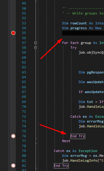 Breakpoint Highlight - C # · Issue #39114 · dotnet/roslyn · GitHub