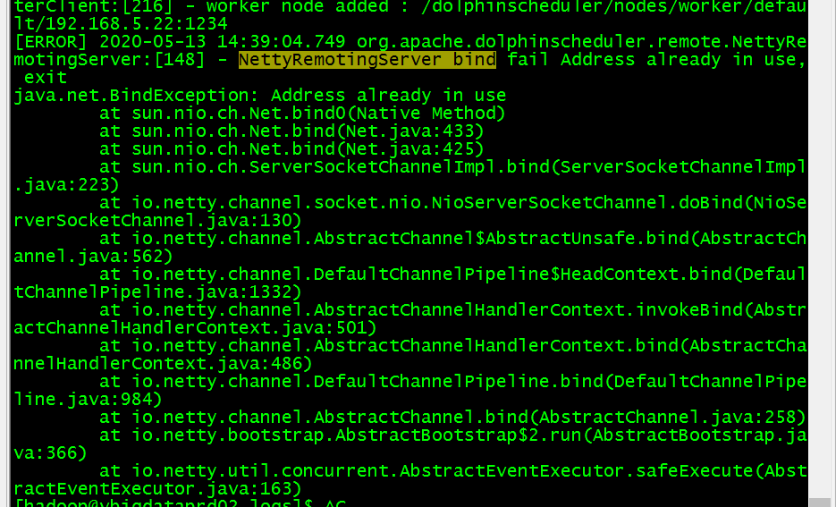 NettyRemotingServer bind fail Address already in use, exit？？？ · Issue #2703 · apache ...