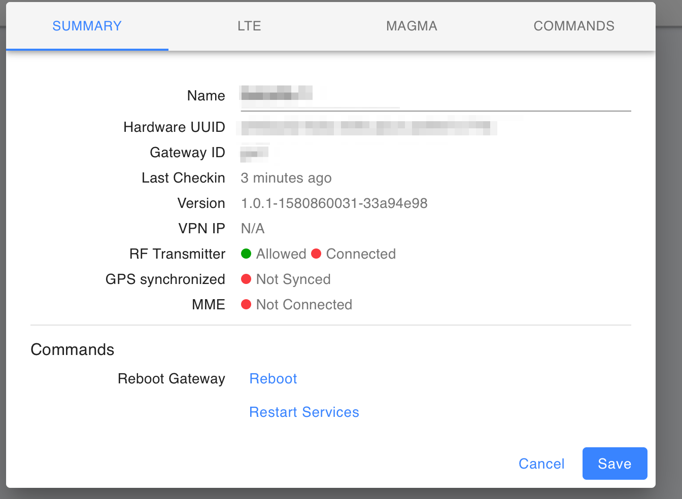 Color of gateway state button on NMS is misleading · Issue #1158 · magma/magma · GitHub