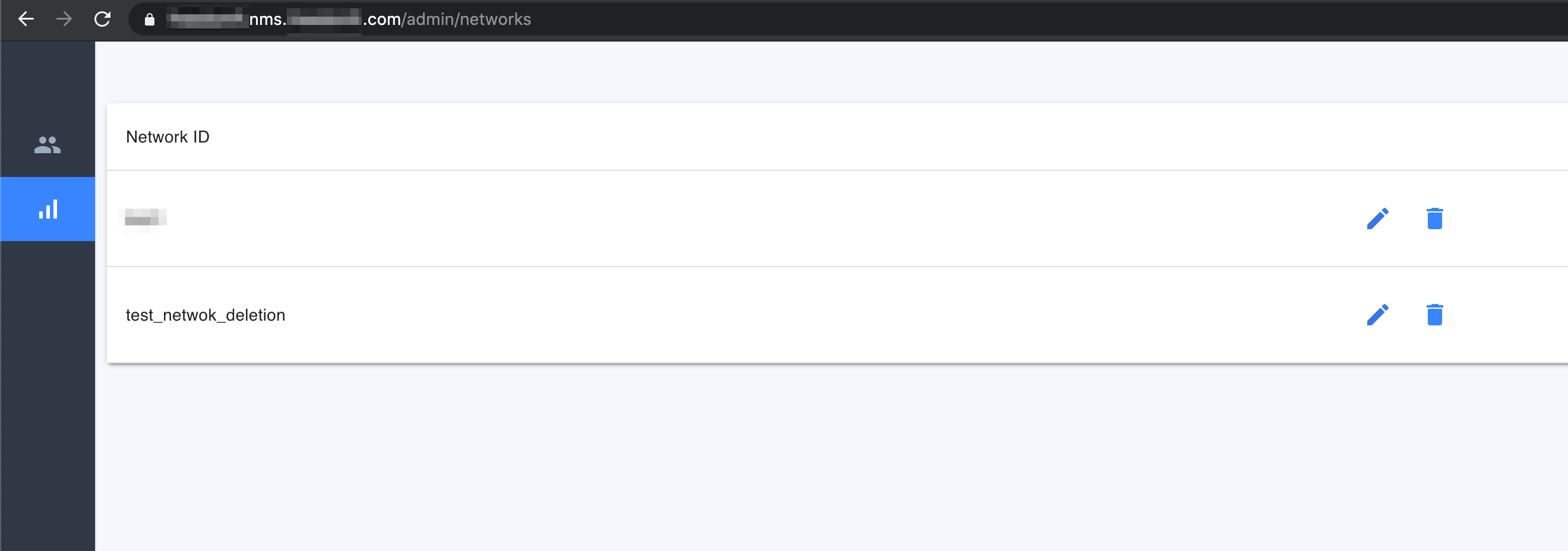 Network deletion via NMS is not deleting network fully · Issue #1836 · magma/magma · GitHub