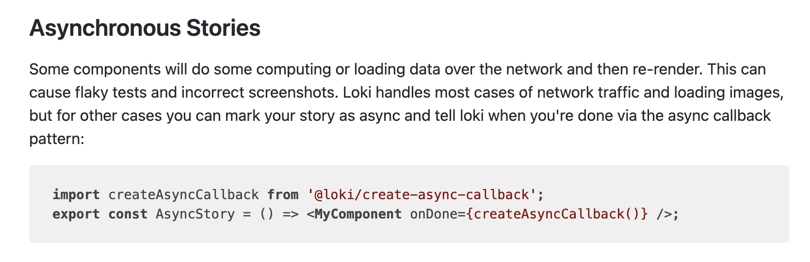 How to use loki async callback function with CSF in Angular? · Issue #332 · oblador/loki · GitHub