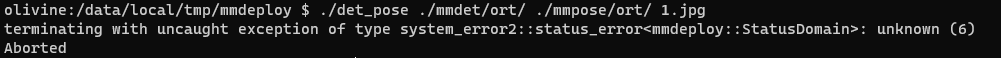 [Bug] Run in androrid adb throw a error terminating with uncaught exception of type system ...