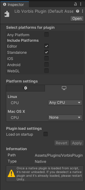 Linux Support · Issue #4 · gindemit/unity-wrapper-vorbis · GitHub