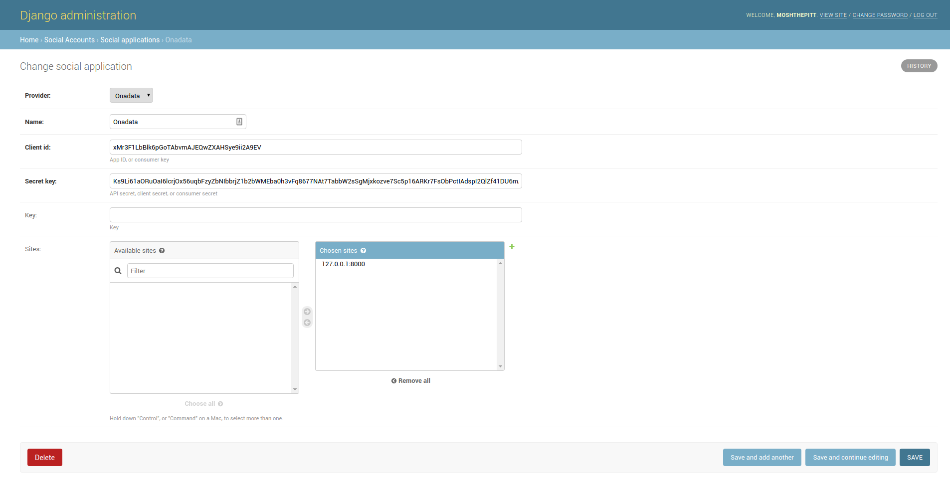 GitHub - onaio/django-allauth-onadata: django-allauth provider for Onadata GitHub - onaio/django-allauth-onadata: django-allauth provider for Onadata