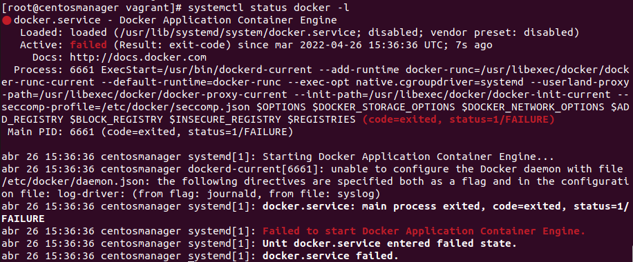 Occasional error found in blog post "Monitoring Docker container logs ...