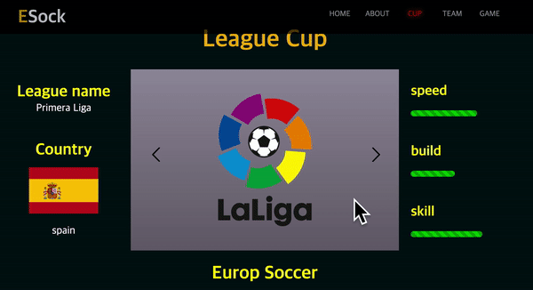 GitHub - Jun0zo/ESock: EPL (or other league) information site