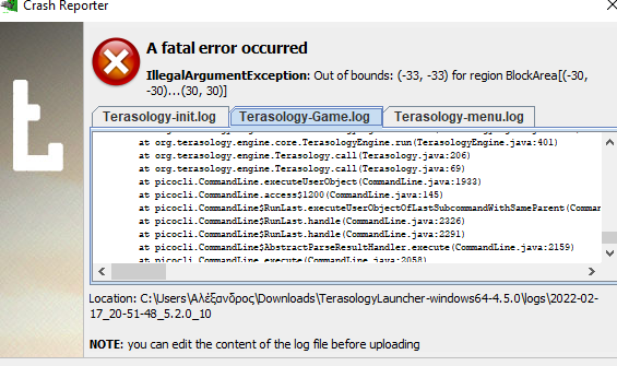 Crash while using NUI Screen Editor · Issue #4997 · MovingBlocks ...