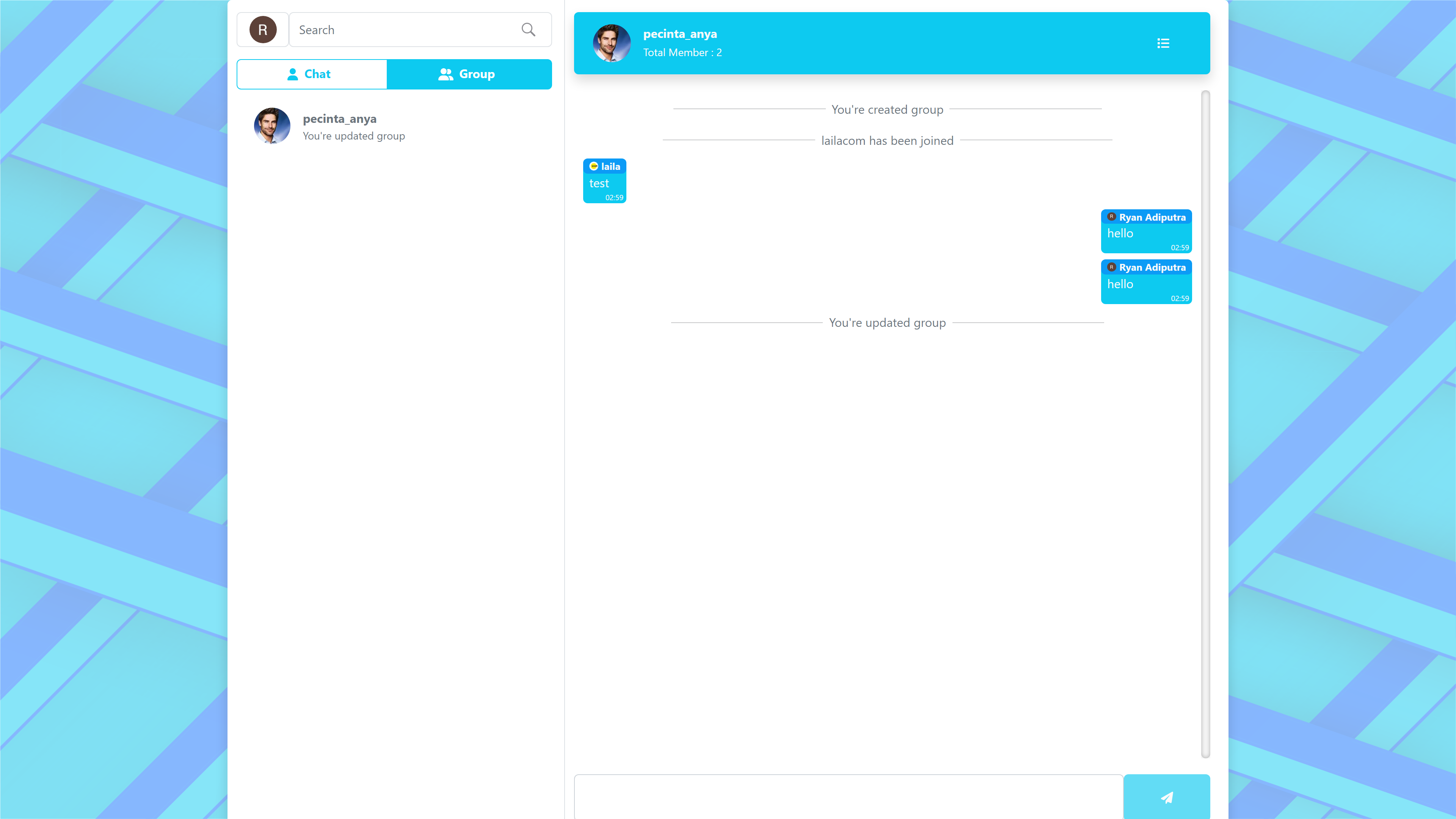 GitHub - karomahlailatul/WChat: Chat App use NextJs And Socket.IO