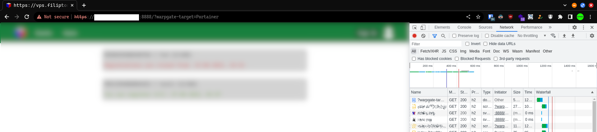 HTTP target through reverse proxy not working. · Issue #274 · warp-tech/warpgate · GitHub