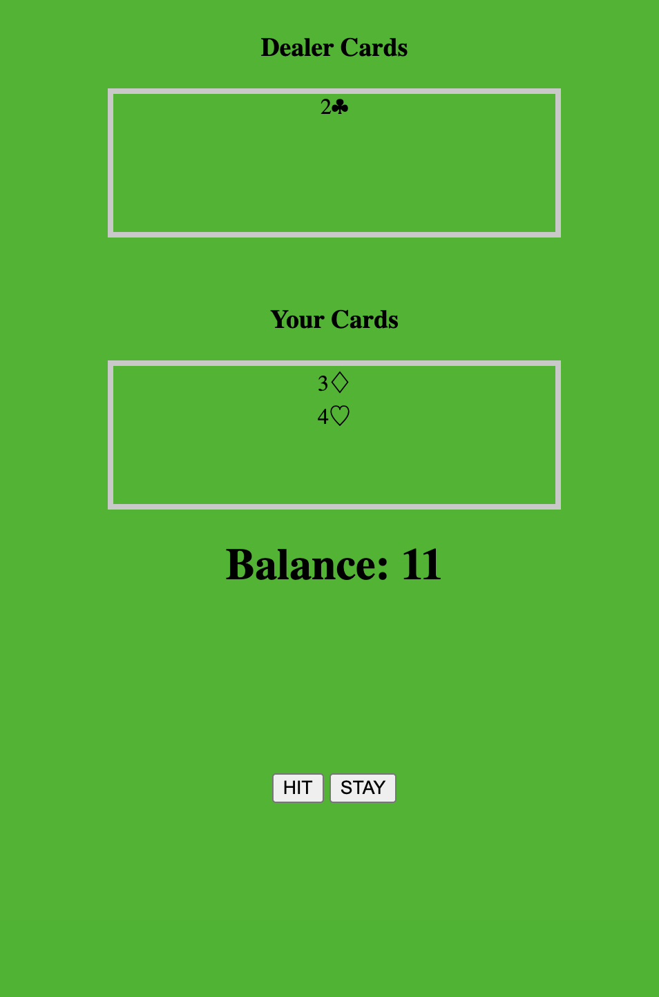 GitHub - AiroaeiCatalin/Blackjack-JS-App