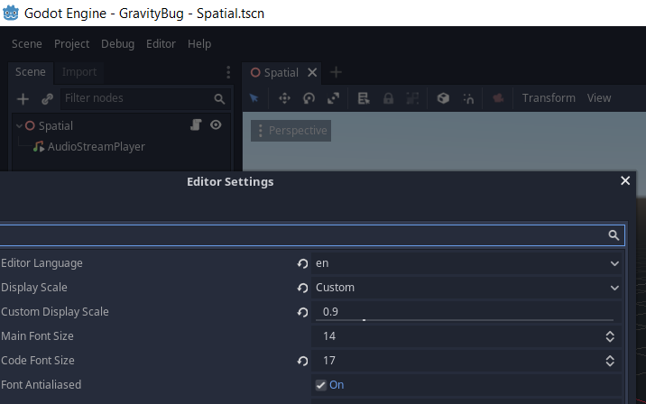 Editor fonts in the script editor's script list are less crisp since 3.3 when using editor scale ...