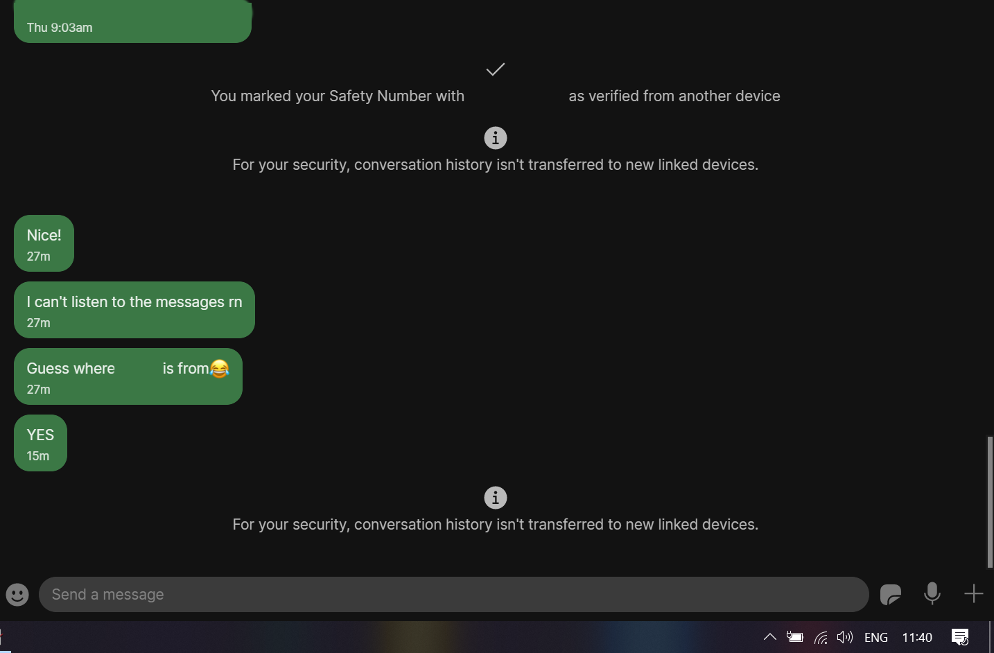 Signal Desktop not showing messages sent from mobile device · Issue #5301 · signalapp/Signal ...