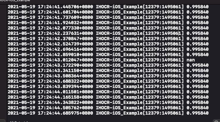 paddleOCR动态图iOS端部署，偶尔出现nan · Issue #2923 · PaddlePaddle/PaddleOCR · GitHub
