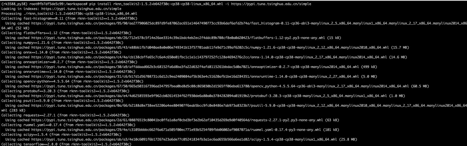 请问当前基于rk3588芯片是否提供py38的镜像环境？ · Issue #211 · rockchip-linux/rknn-toolkit2 · GitHub