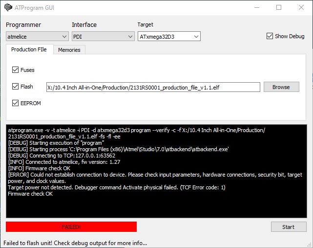 Github Ruggedscienceatprogram Gui Gui Wrapper Around Atmels Atprogram Utility 6445