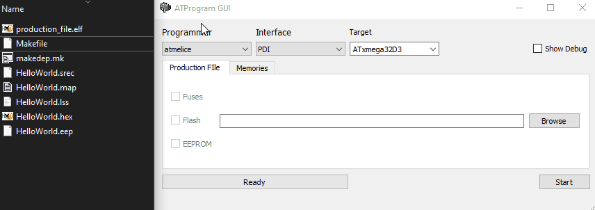 GitHub - RuggedScience/atprogram-gui: GUI wrapper around Atmel's atprogram utility